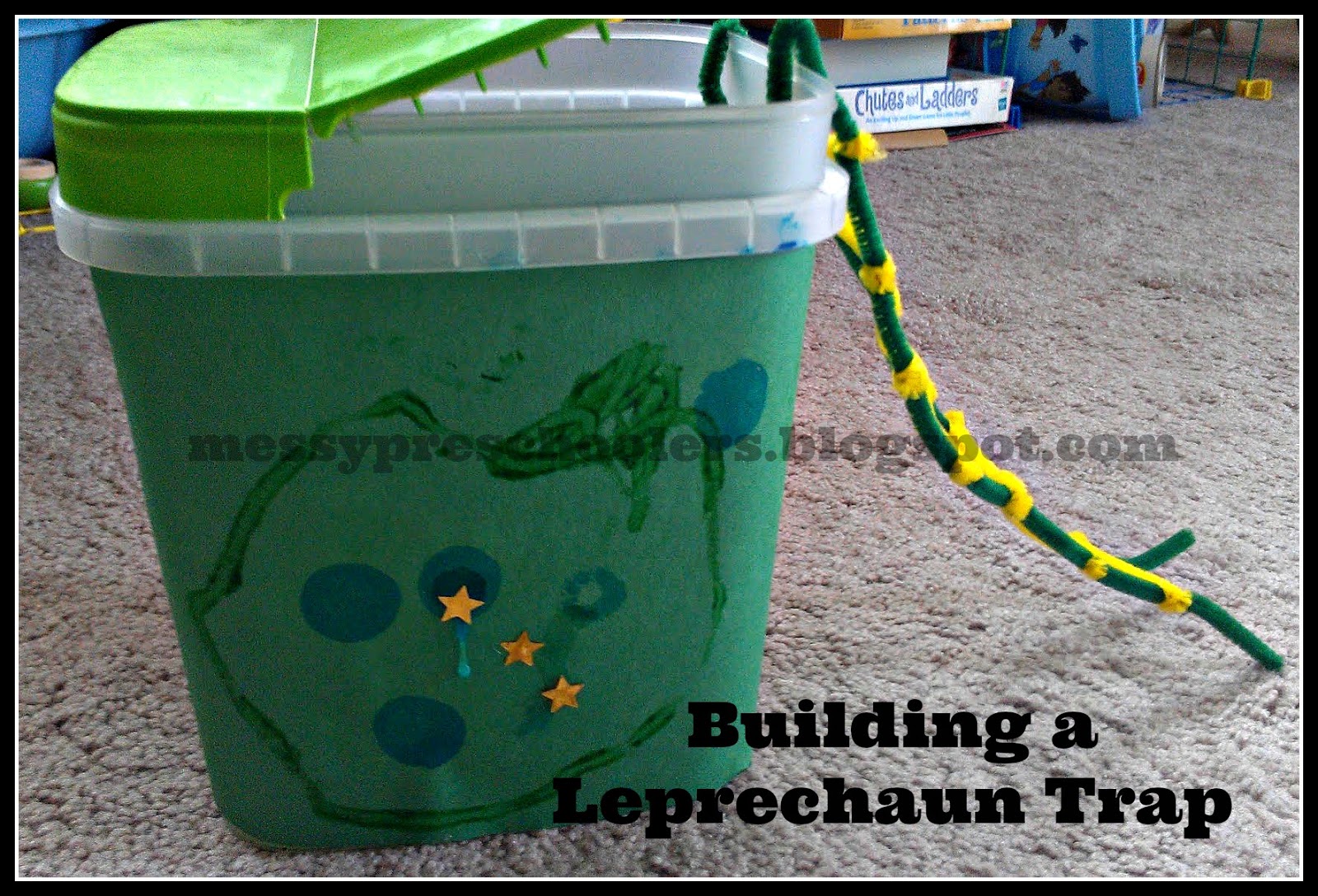 Messy Kids: Building an (Easy) Leprechaun Trap
