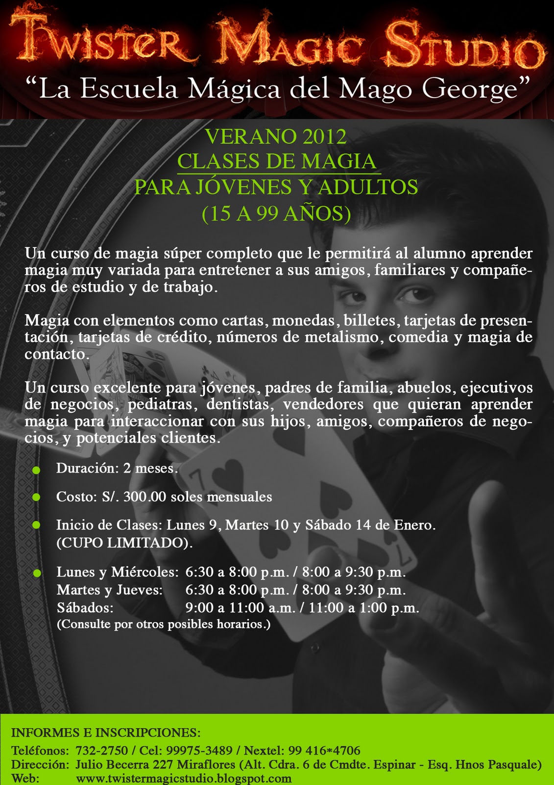 Twister Magic Studio: ESTE VERANO 2012! VEN Y APRENDE MUCHA MAGIA EN LA ...