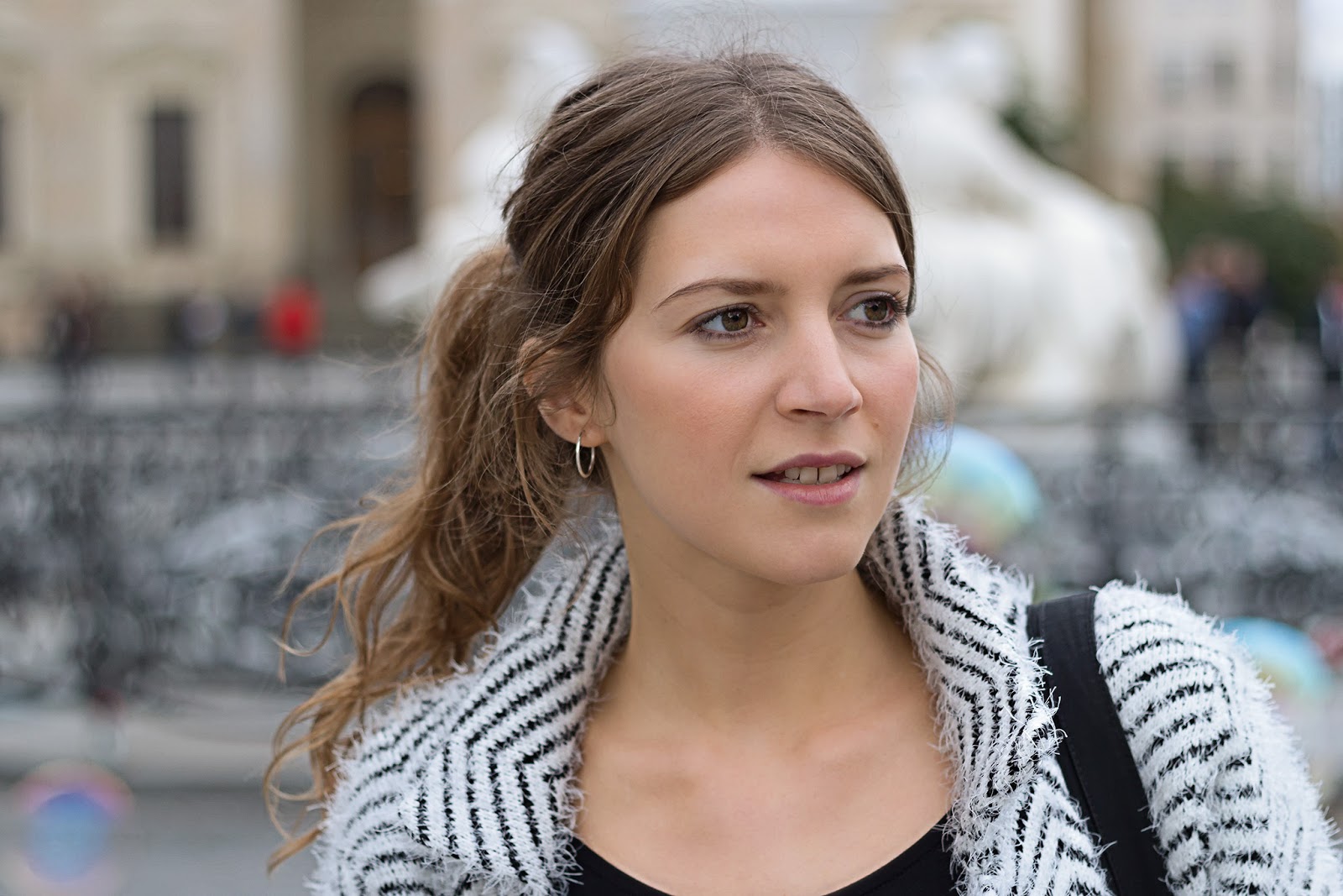 Shooting with actress Evgenia Lichtner