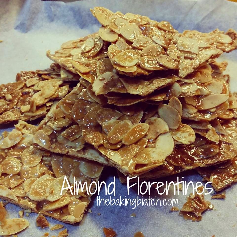 The Baking Biatch || by Cynthia Lim: Almond Florentines