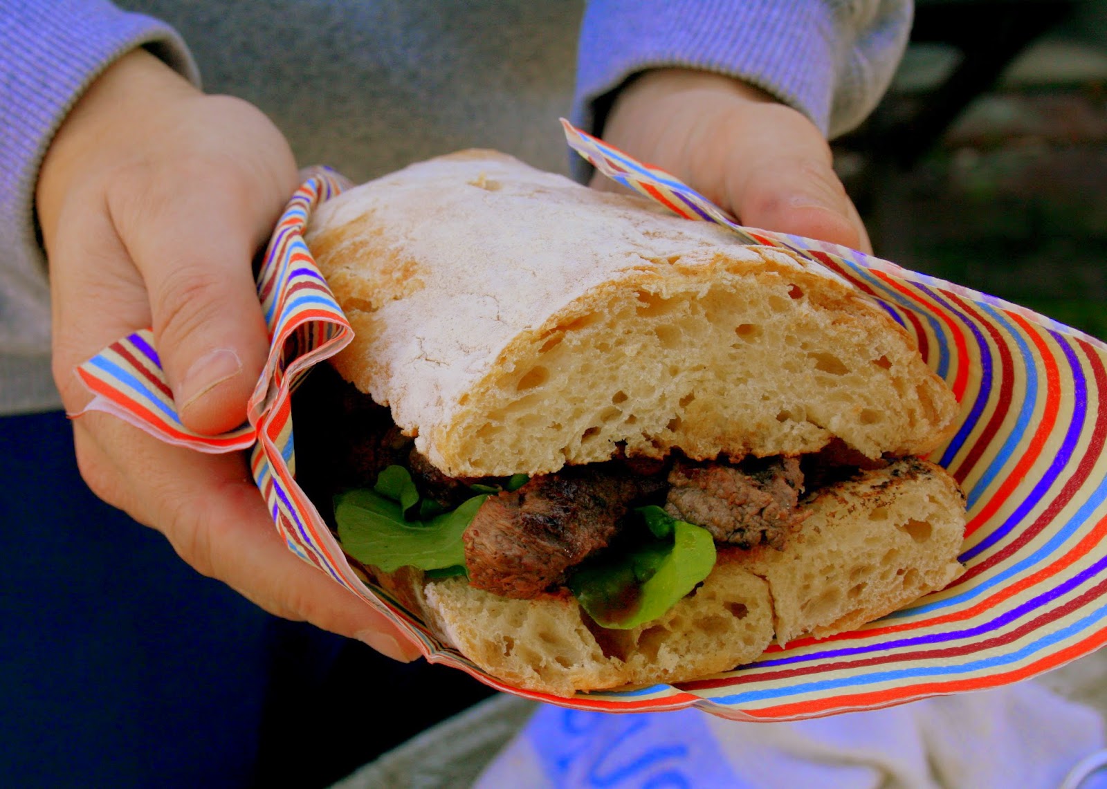 Cupcakes & Couscous: Steak Sarmies with Chunky Tomato Ginger Chutney