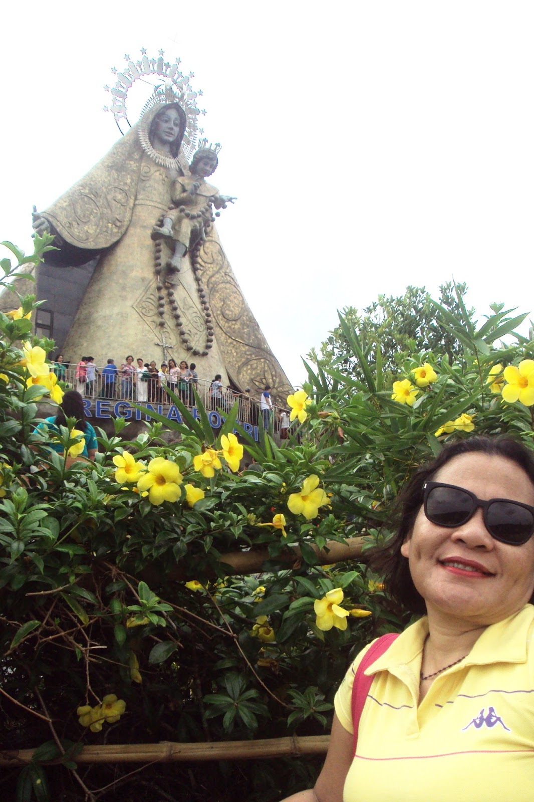 A Runner's Diary: Regina Rica - A Towering statue of Our Lady of the ...