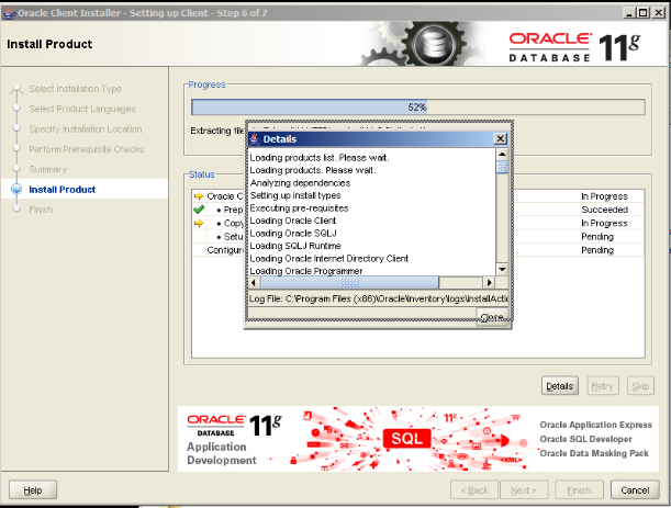 Oracle Client 11g Installation On Windows