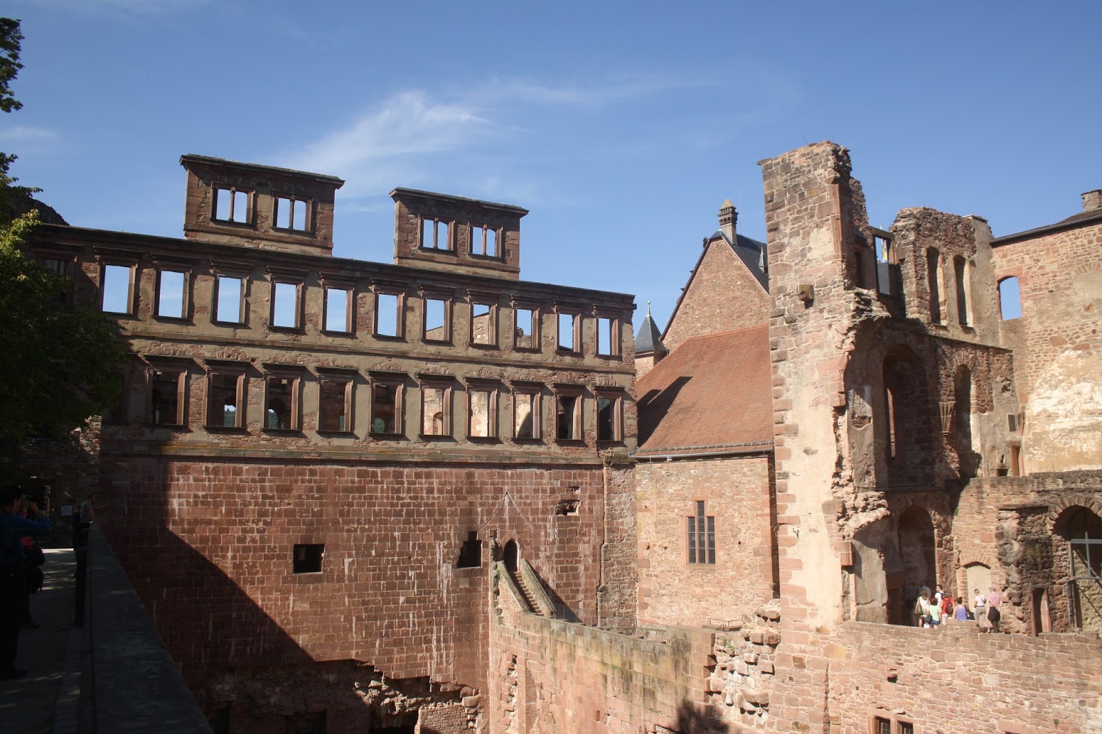 lella costa é mia sorella: il castello di Heidelberg