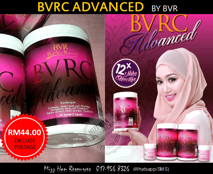 BVRC ADVANCE COLLAGEN & BVR SCRUB | Mizz Han Resources HQ