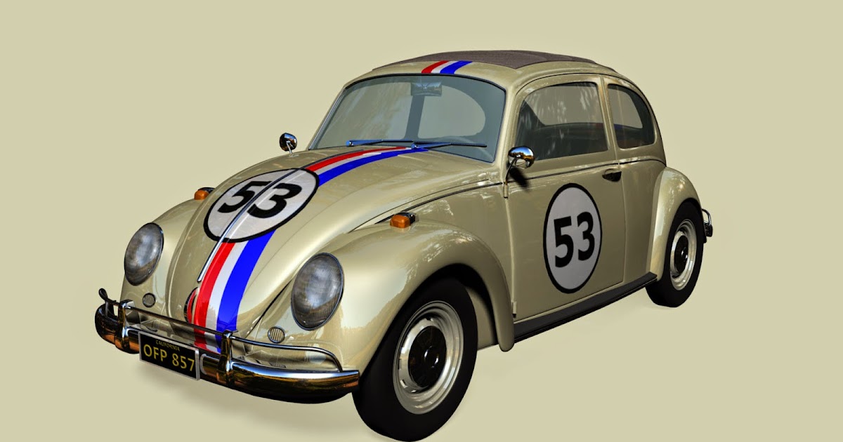 the olly brown blog: Herbie modelling complete