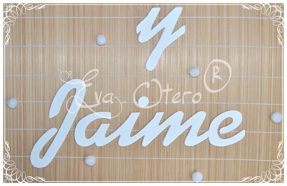 SILUETAS INFANTILES EVA OTERO: LETRAS PARA JAIME