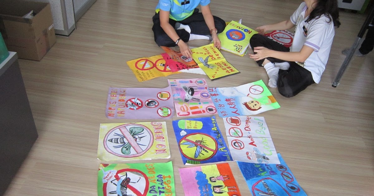 Dengue Patrol SJKC Kong Min Cawangan Satu: Poster Denggi