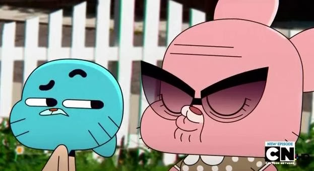 El Increíble Mundo Gumball Online Español Latino: El Beso