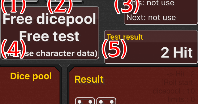 iPhone App Support: "Shadowrun 5E dice tool" Support page