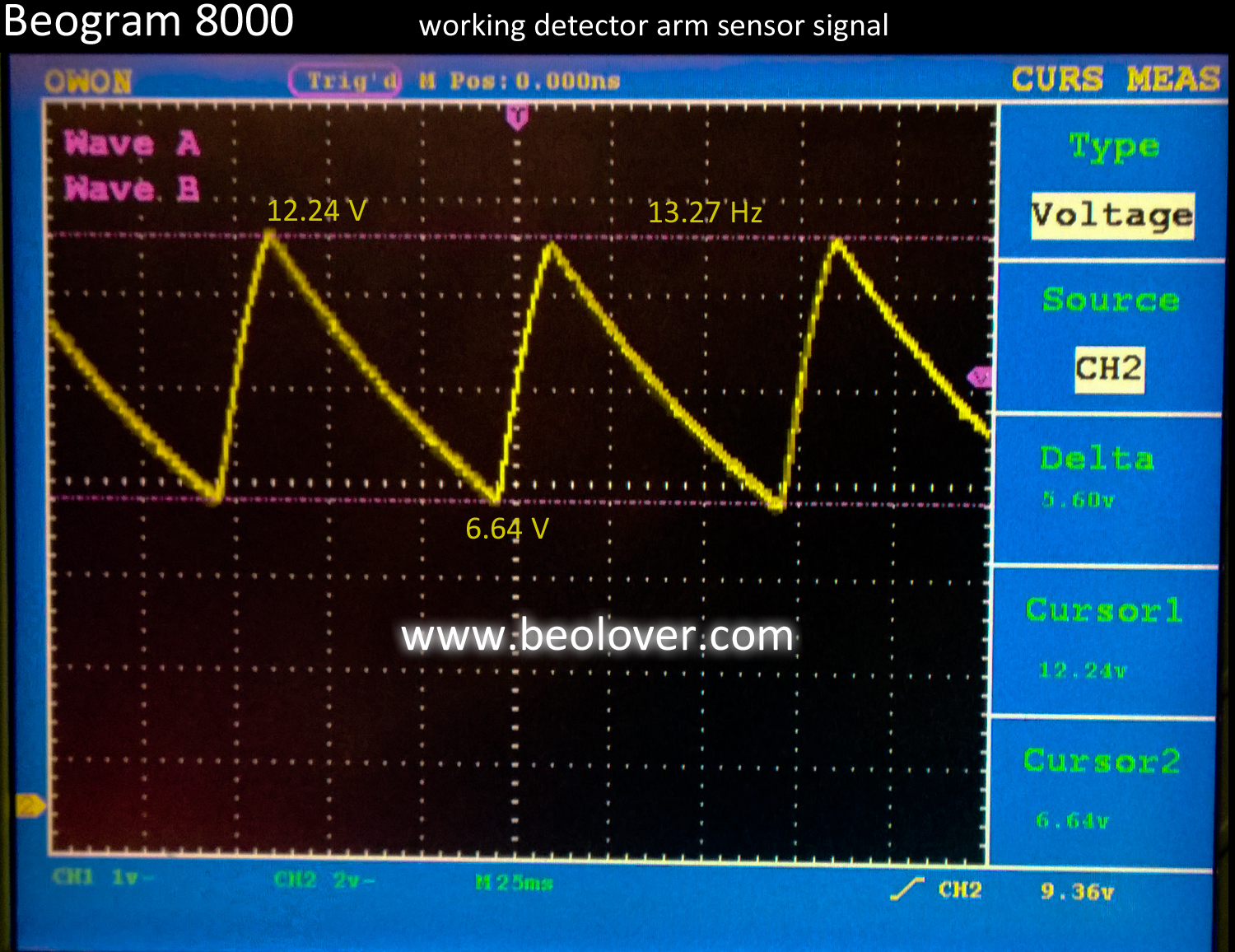 beolover: Beogram 8000: Sensor Checks and Adjustments