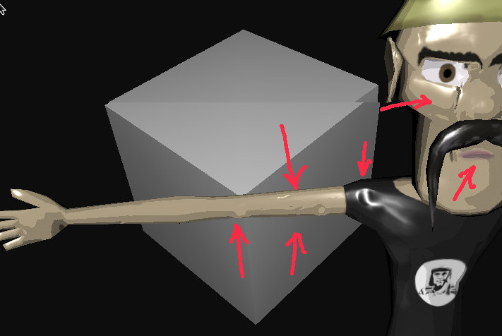 Toon shader e normalmap - recapitulando