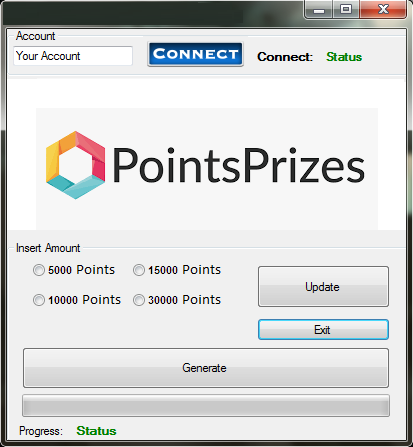 PointsPrizes Hack 2019 - PointsPrizes Generator