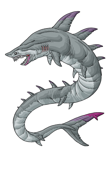 yog-blogsoth: SNAKE-LIKE SHARK