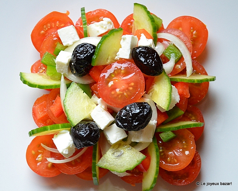 La salade grecque dans tous ses états