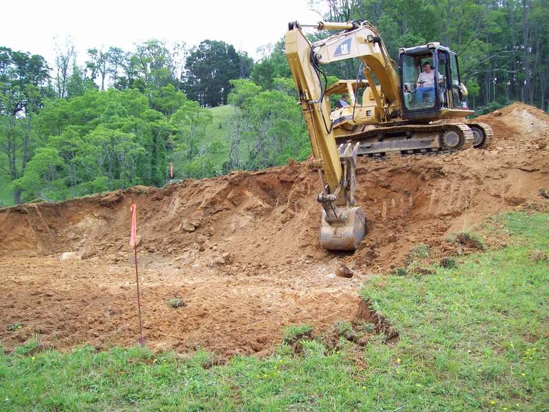 Mike and Lisa's World: Chapter 2...Breaking Ground On Our New Off Grid ...