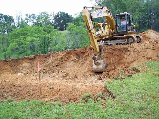 Mike and Lisa's World: Chapter 2...Breaking Ground On Our New Off Grid ...