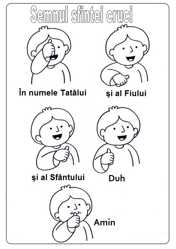 Semnul sfintei cruci (La señal de la cruz) - Educacion Religiosa