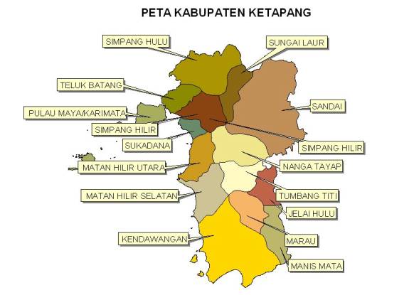 letak geografis potensi wilayah kabupaten ketapang