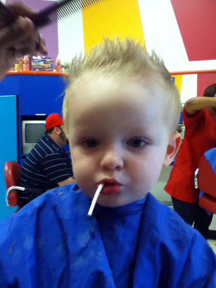 {Mason's 2nd haircut} - HALL AROUND TEXAS