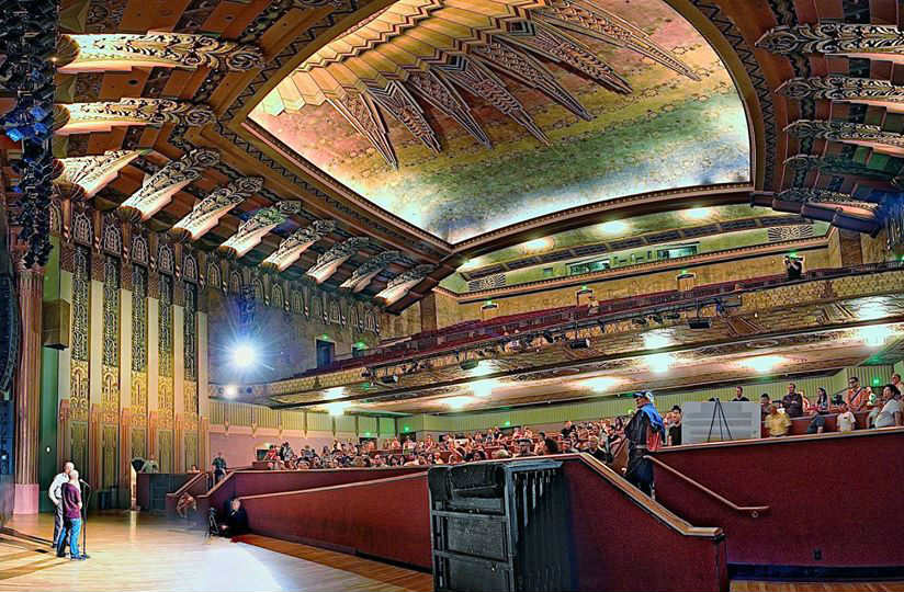 Los Angeles Theatres: Wiltern Theatre: auditorium