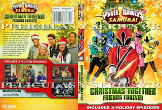 MUNDO DVD: POWER RANGERS SAMURAI, CHRISTMAS TOGETHER FRIENDS FOREVER