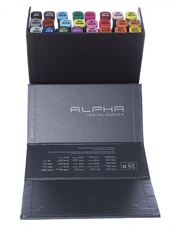 Chrome & Black: Alpha Markers Back in Stock
