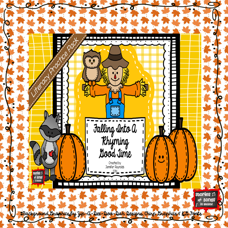 Using Fall Mixed Up for Vocabulary and Rhyming | Stories and Songs in ...