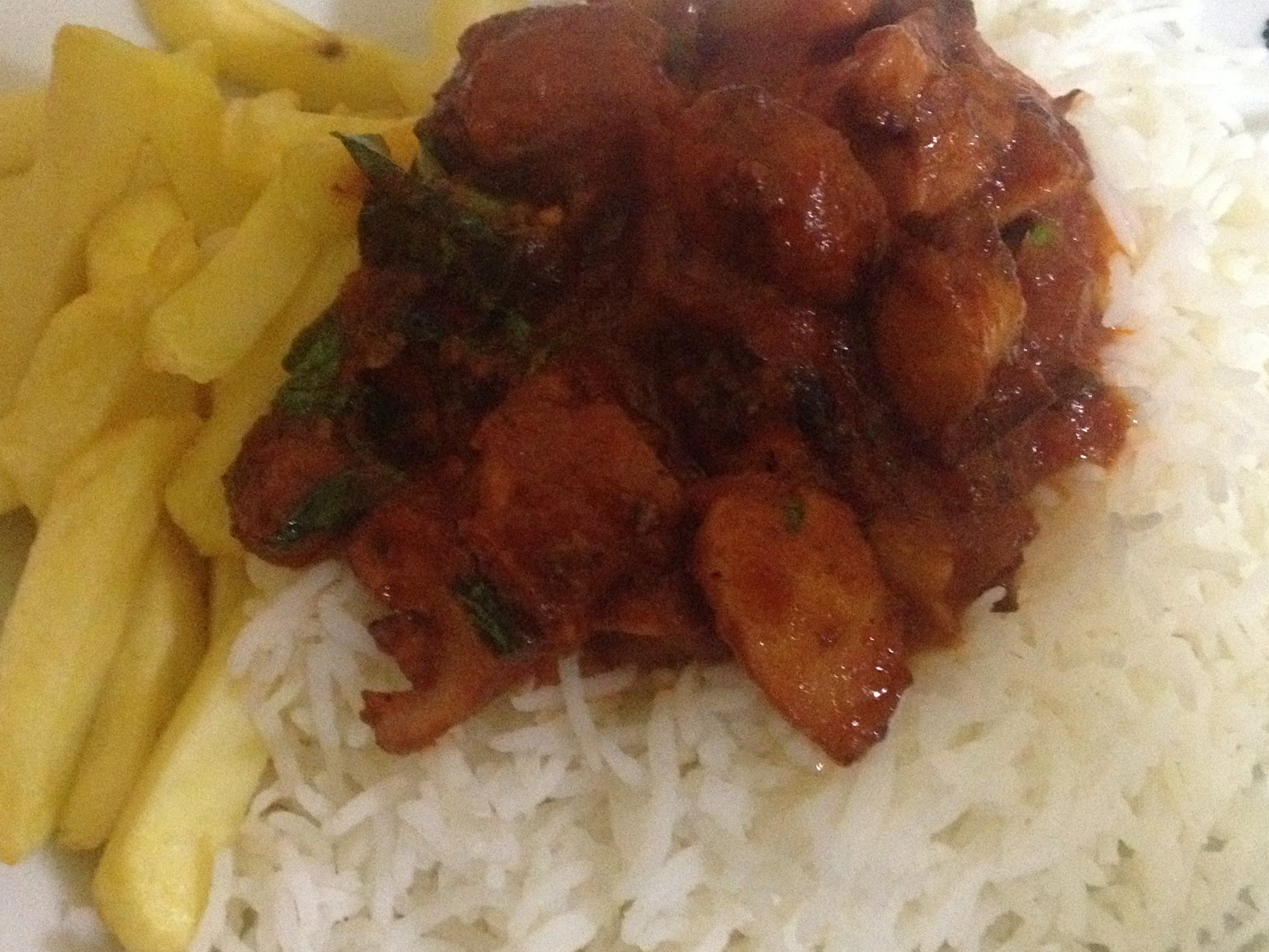 Mauritian and Fusion Cuisine: Rougaille Ourite-octopus with tomato