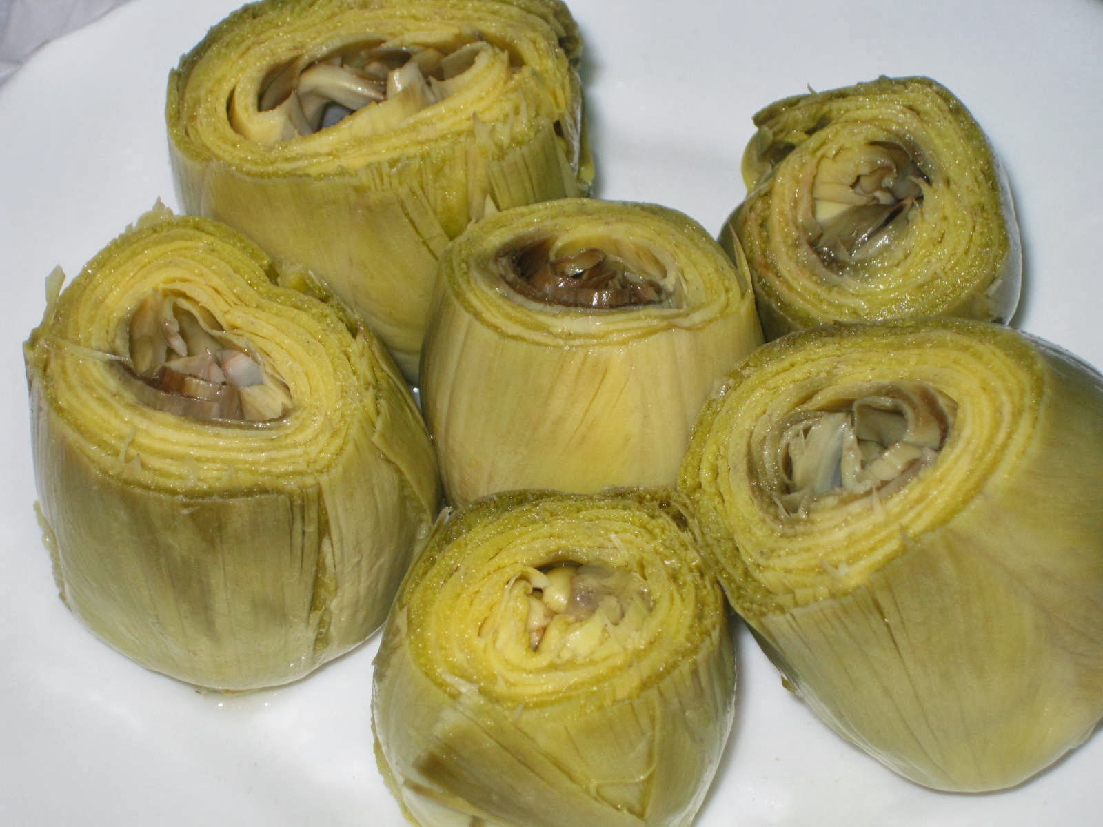 cocina rápida para dos: Alcachofas cocidas para usar en otros platos