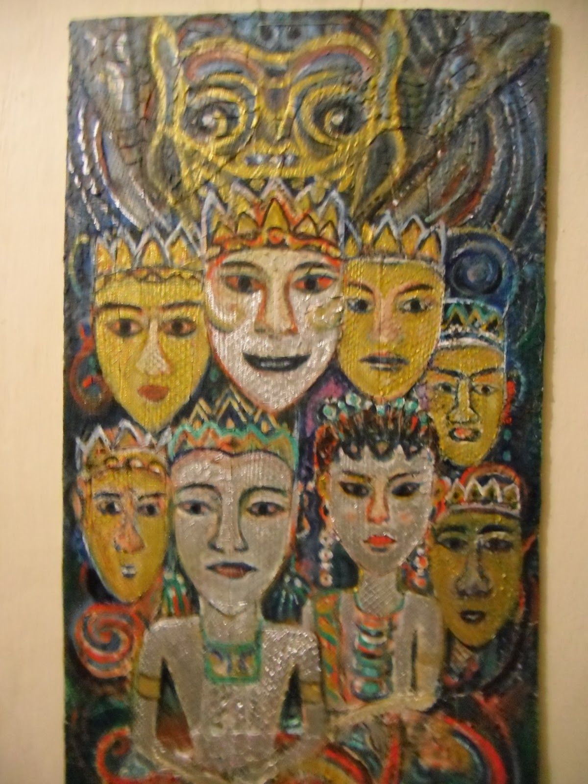 52+ Gambar Lukisan Topeng