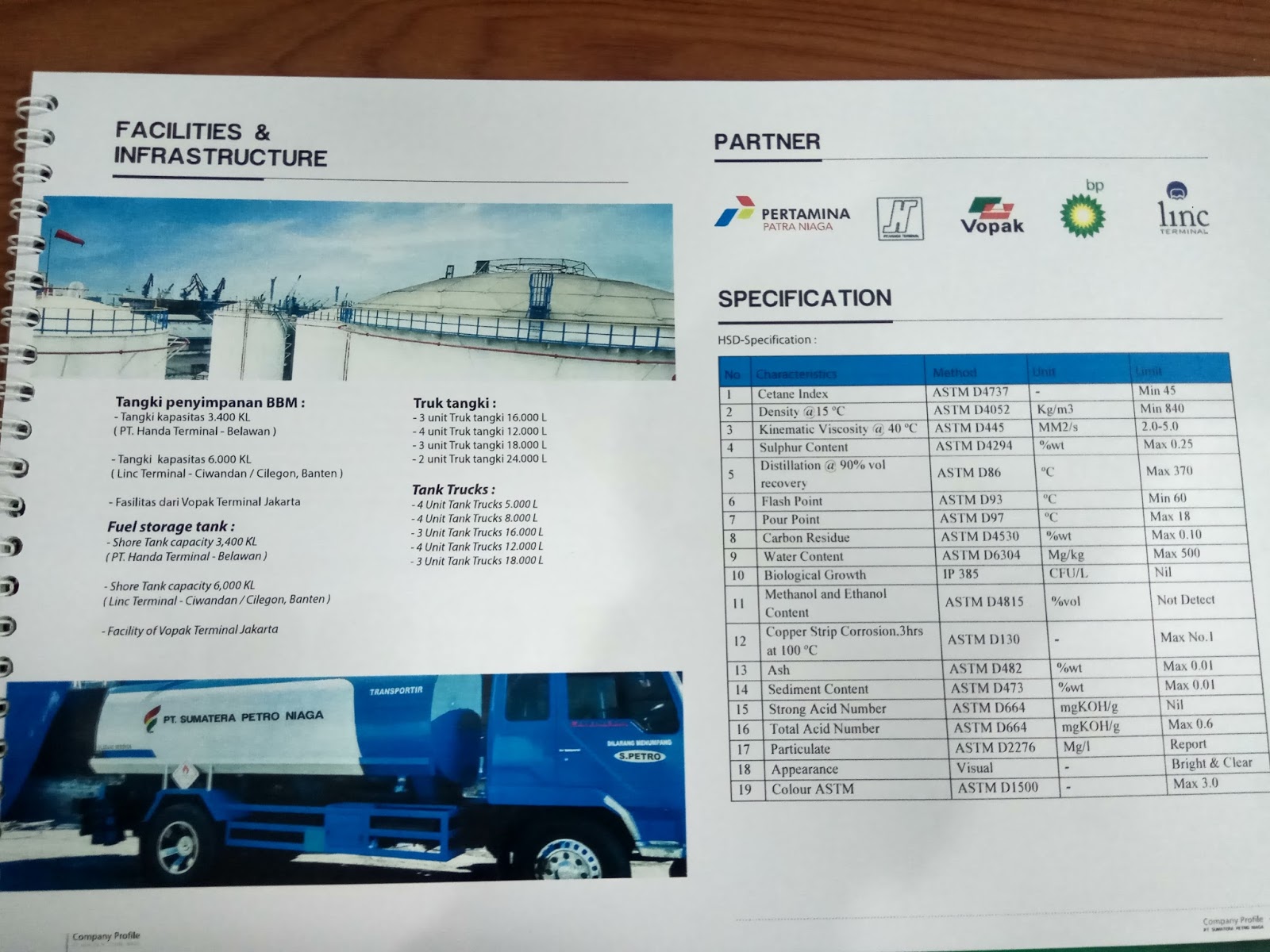 Solar Industri HSD ( High Speed Diesel) : Solar Industri Non subsidi