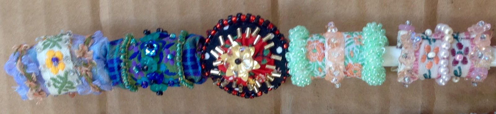 Novasblossoms Fiber Arts: Fabric Beads Tutorial