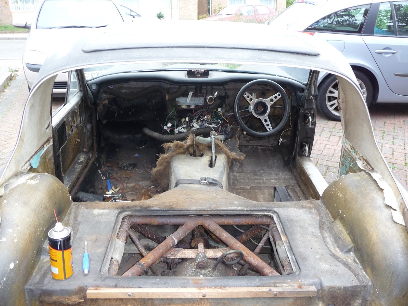 TVR Vixen S1 Rebuild: Not Quite the Beginning....