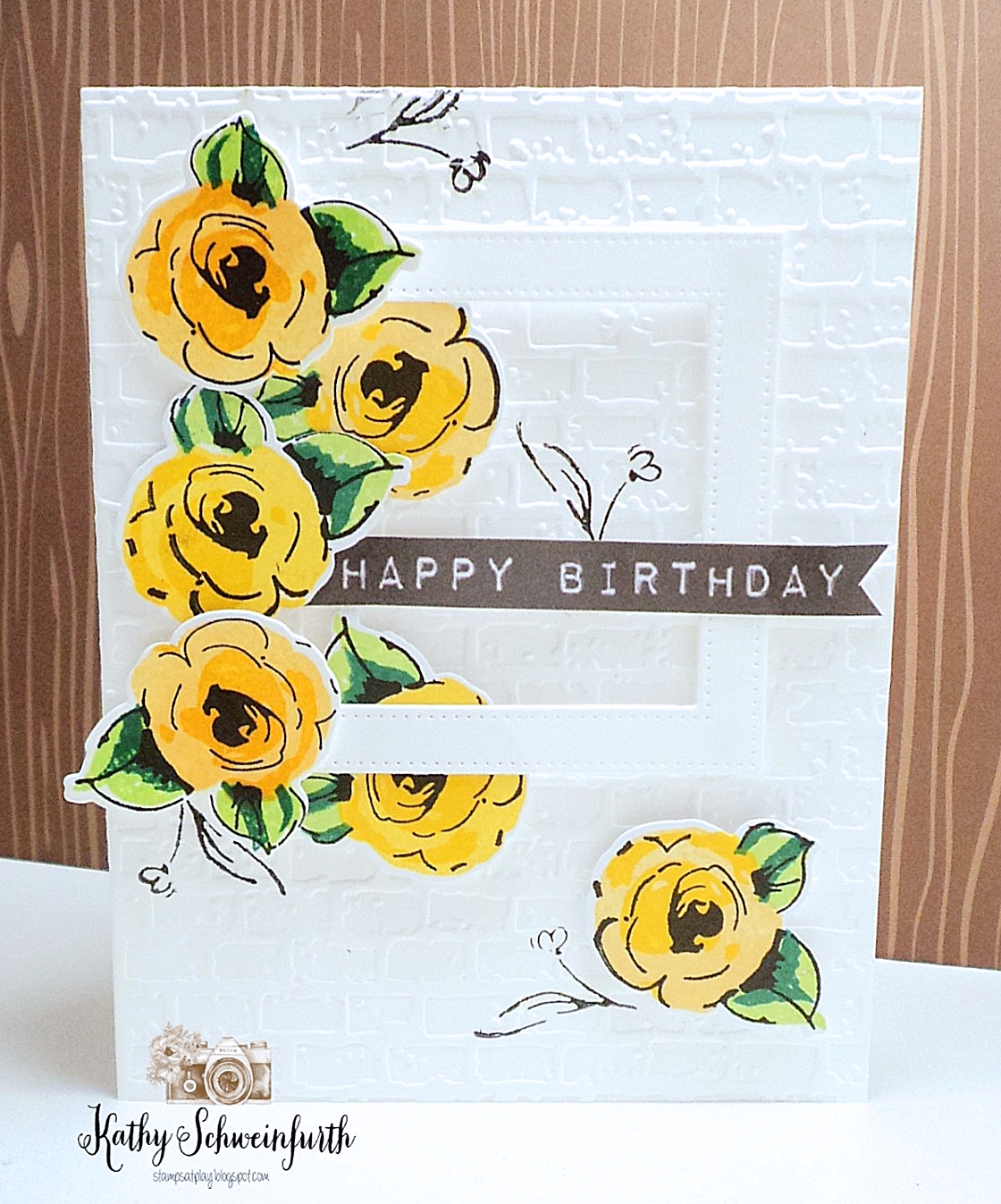 Stamps At Play: Happy Birthday Posies