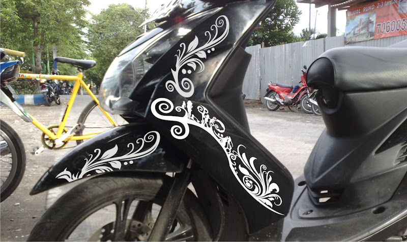 Variasi Motor Mio Hijau | Wallpaper Modifikasi Motor