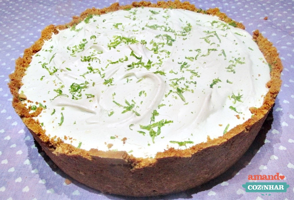 Torta de limão com merengue - Amando Cozinhar Torta de limão com merengue - Amando Cozinhar