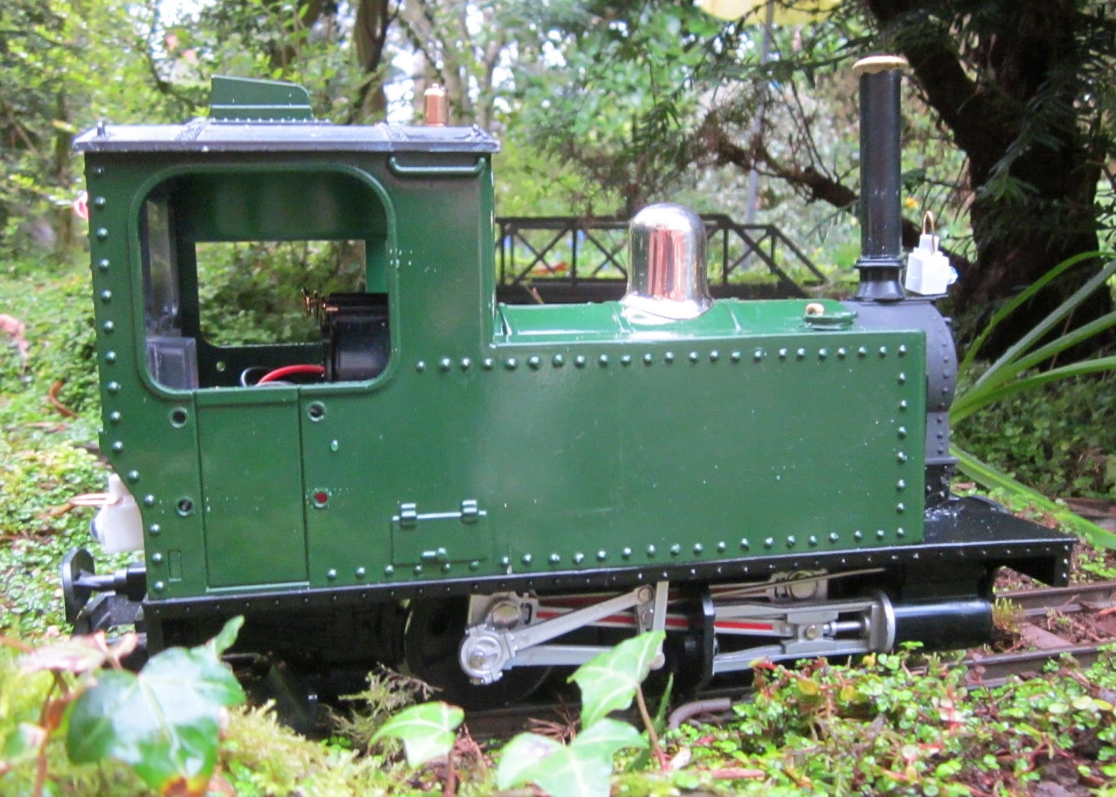 Peckforton Light Railway: How I 'Anglicised' an LGB Stainz loco