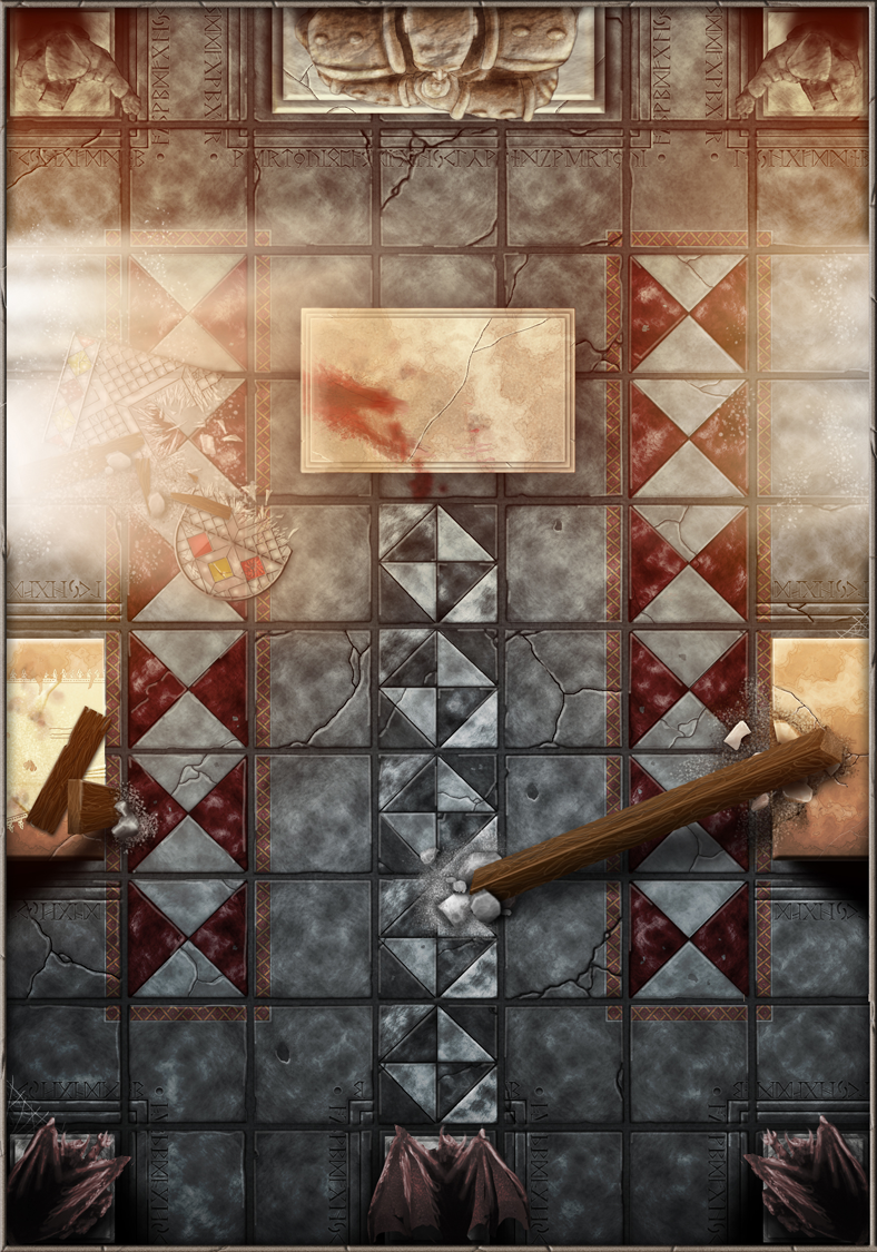 Free dungeon tiles to print: Dungeon Tiles by SaintJG (Deviant art)