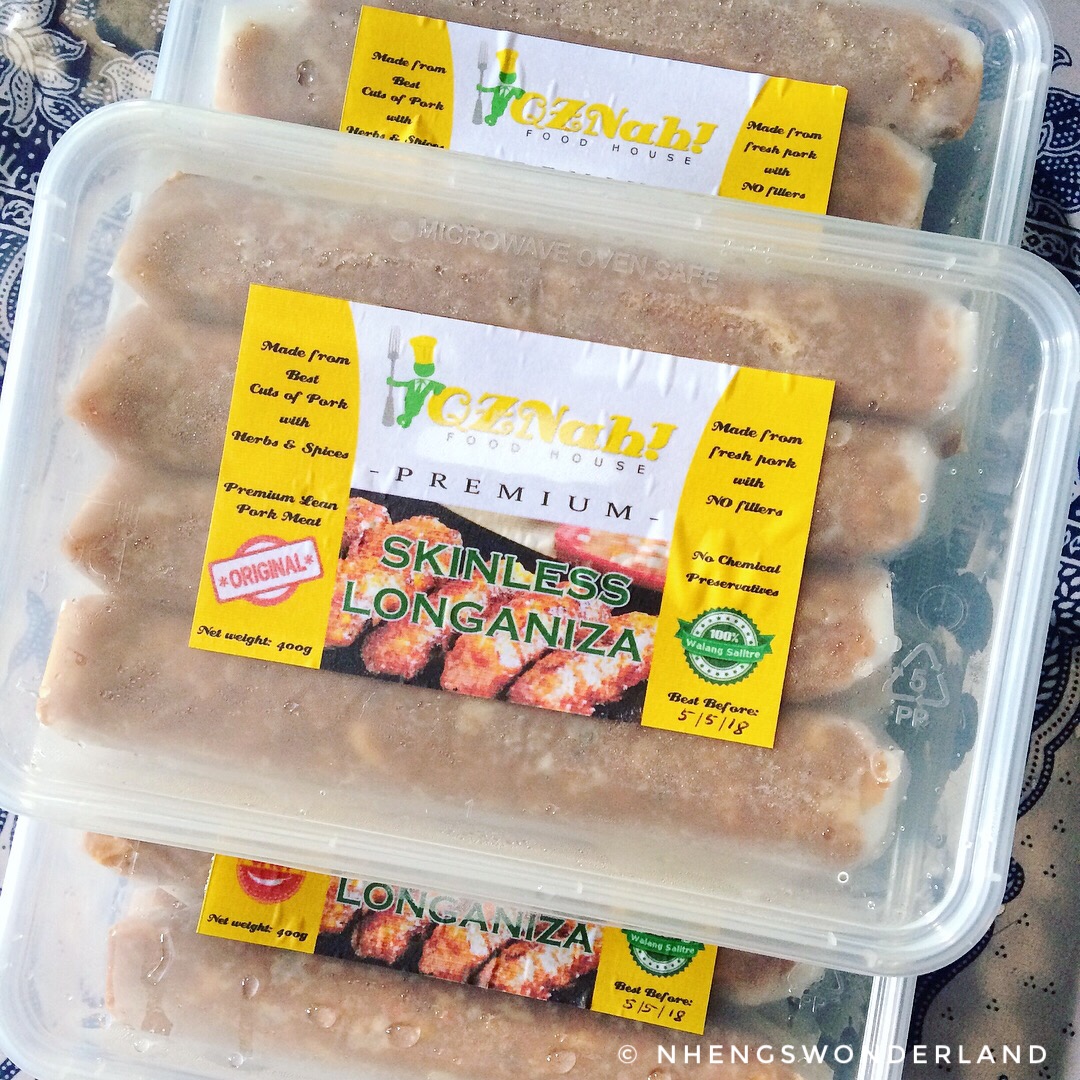 5 Reasons on Why You Should Buy QZNah Skinless Longaniza - Nheng's ...