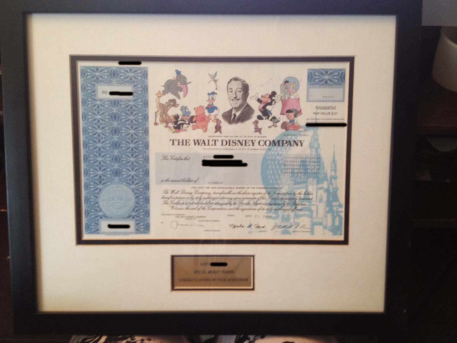 Yo Ho Yo Ho A Blogger's Life For me!: Disney Stock Changes