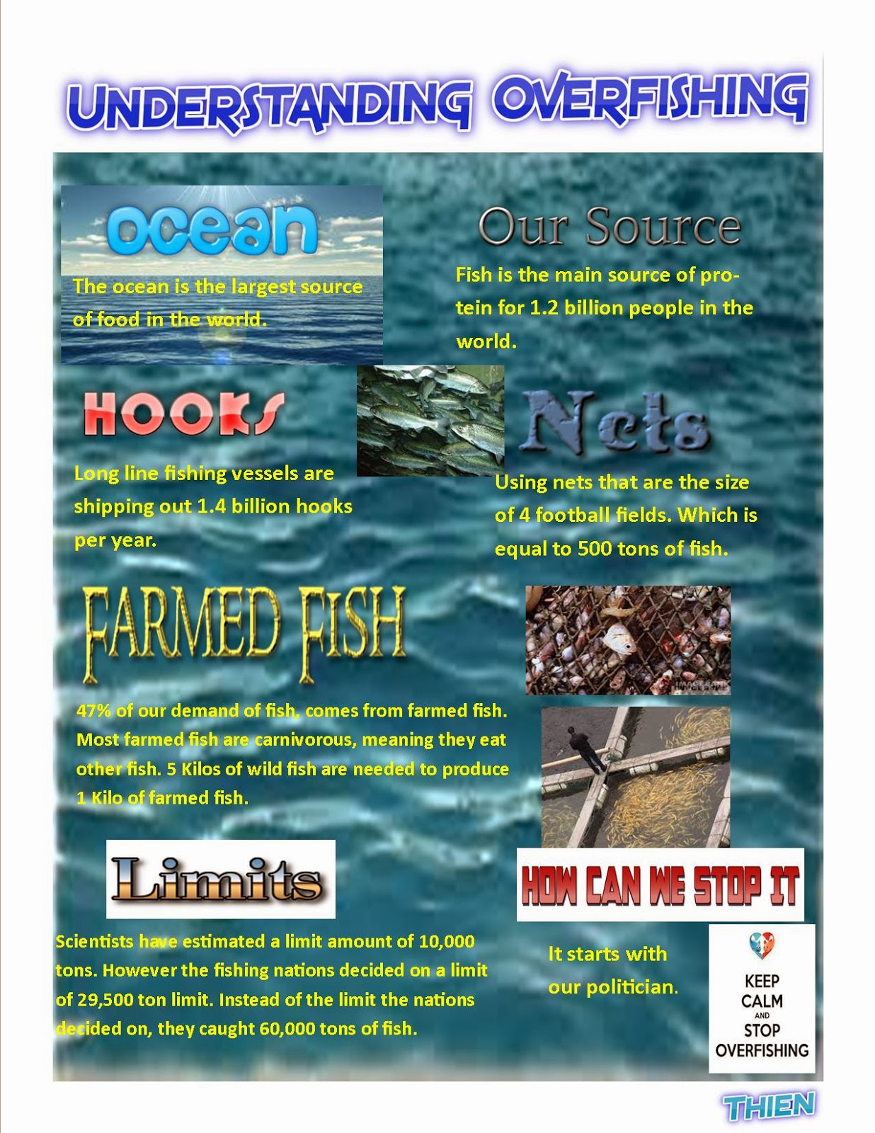 Thien's Blog 2013/2014: Understanding Overfishing Infographic