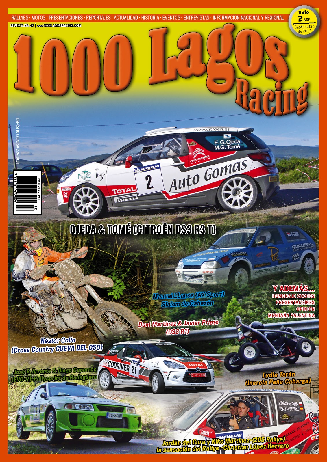 1000 Lagos: 1000 Lagos Racing nº 42 (Septiembre 2013) MOTORSPORT ...