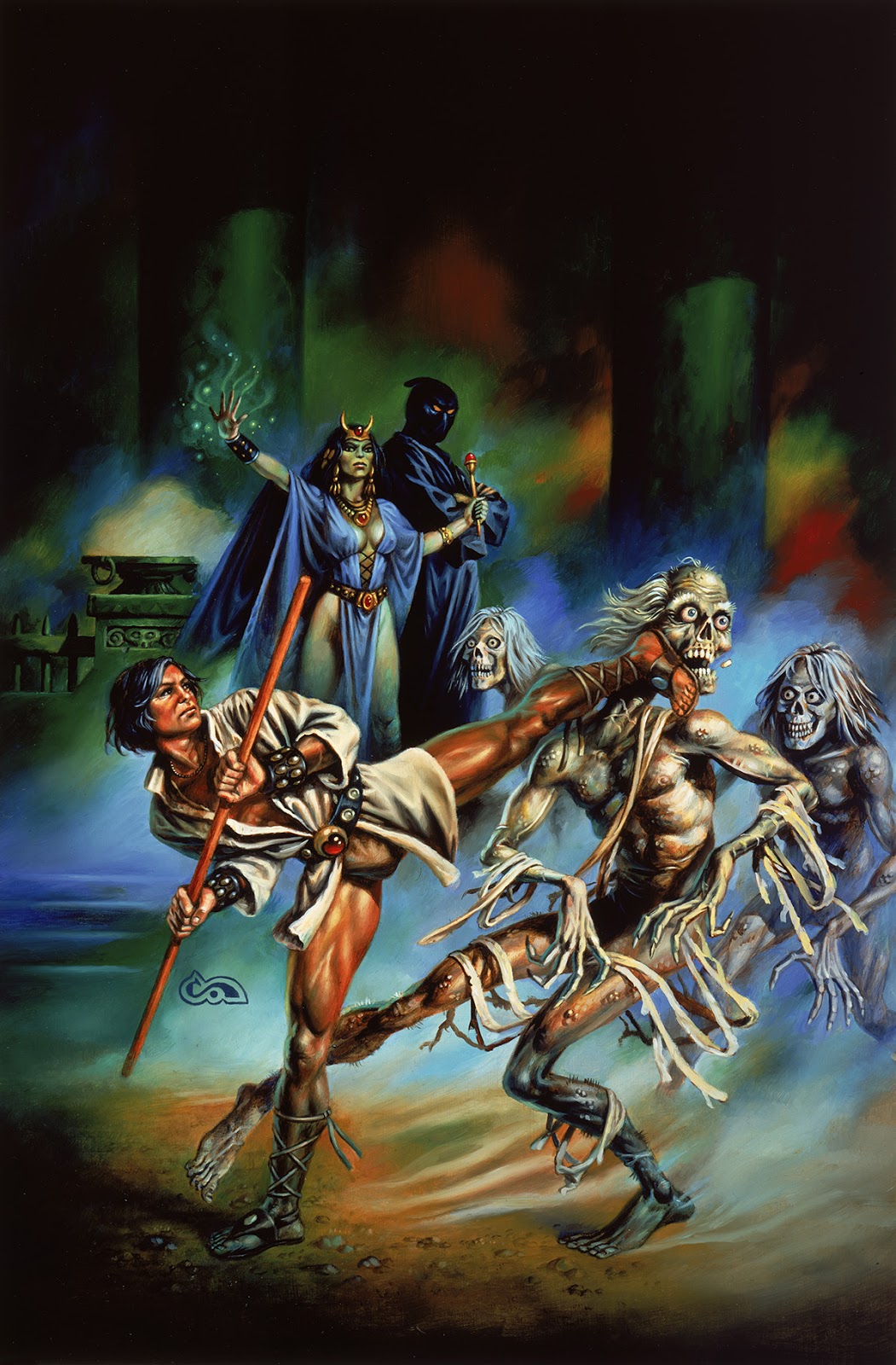 The Geeky Nerfherder: Artist Spotlight: The Art Of . . . Clyde Caldwell