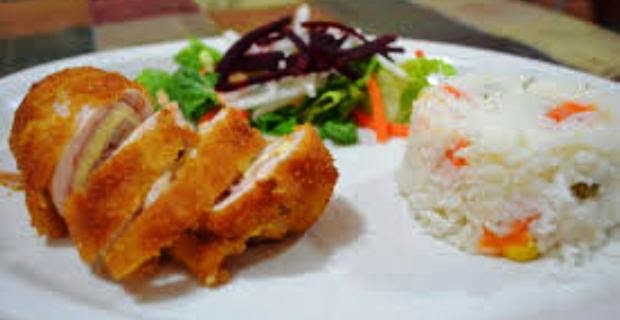 Pechuga de pollo a la Cordon Bleu | Recetas Y Mas MX