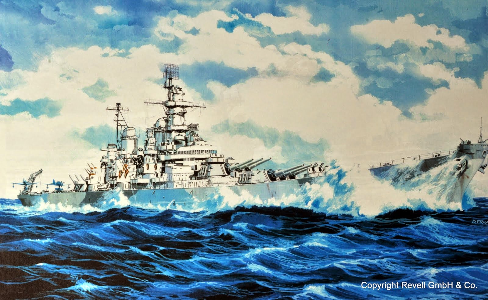 000322-USS+IOWA+BB61.jpg (1600×984) | Iowa art, Uss iowa, Battleship