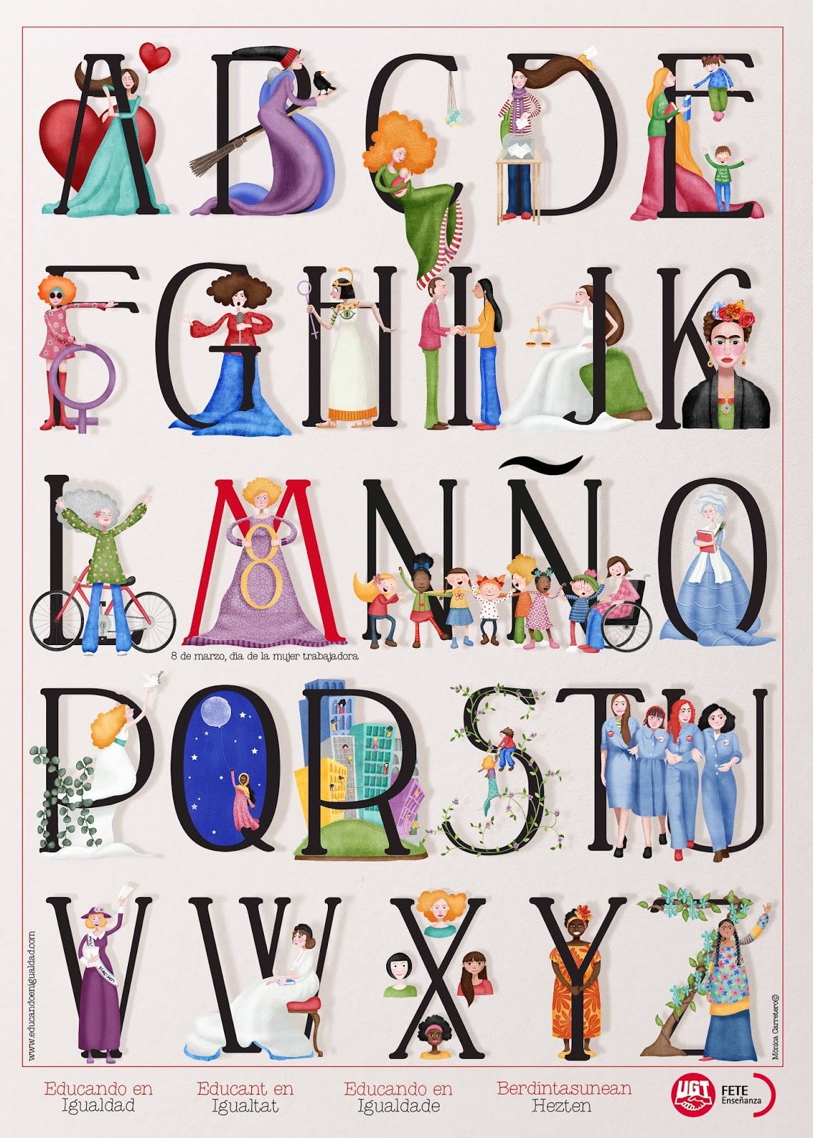 BOLITECA: ABECEDARIO DE MUJERES