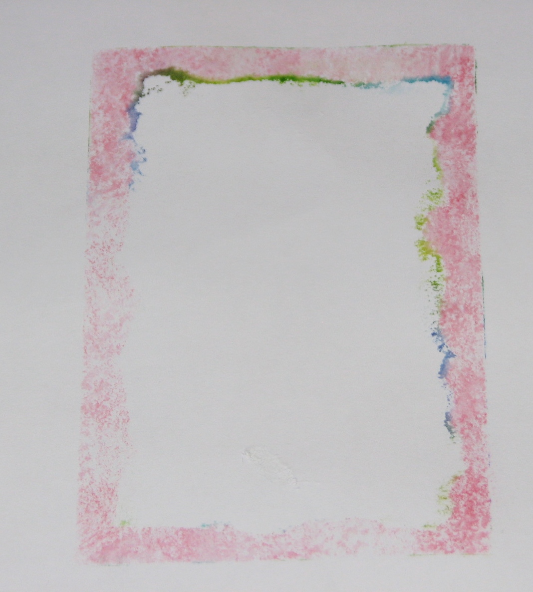 Ink Stains: More fun with the Inky Frame Technique