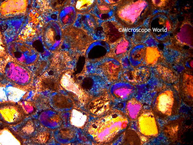 Microscope World Blog: Polarizing Microscope Images