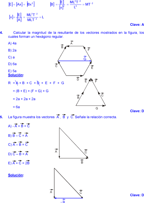 VECTORES FÓRMULAS EJEMPLOS Y EJERCICIOS RESUELTOS DE FÍSICA BÁSICA Y ...